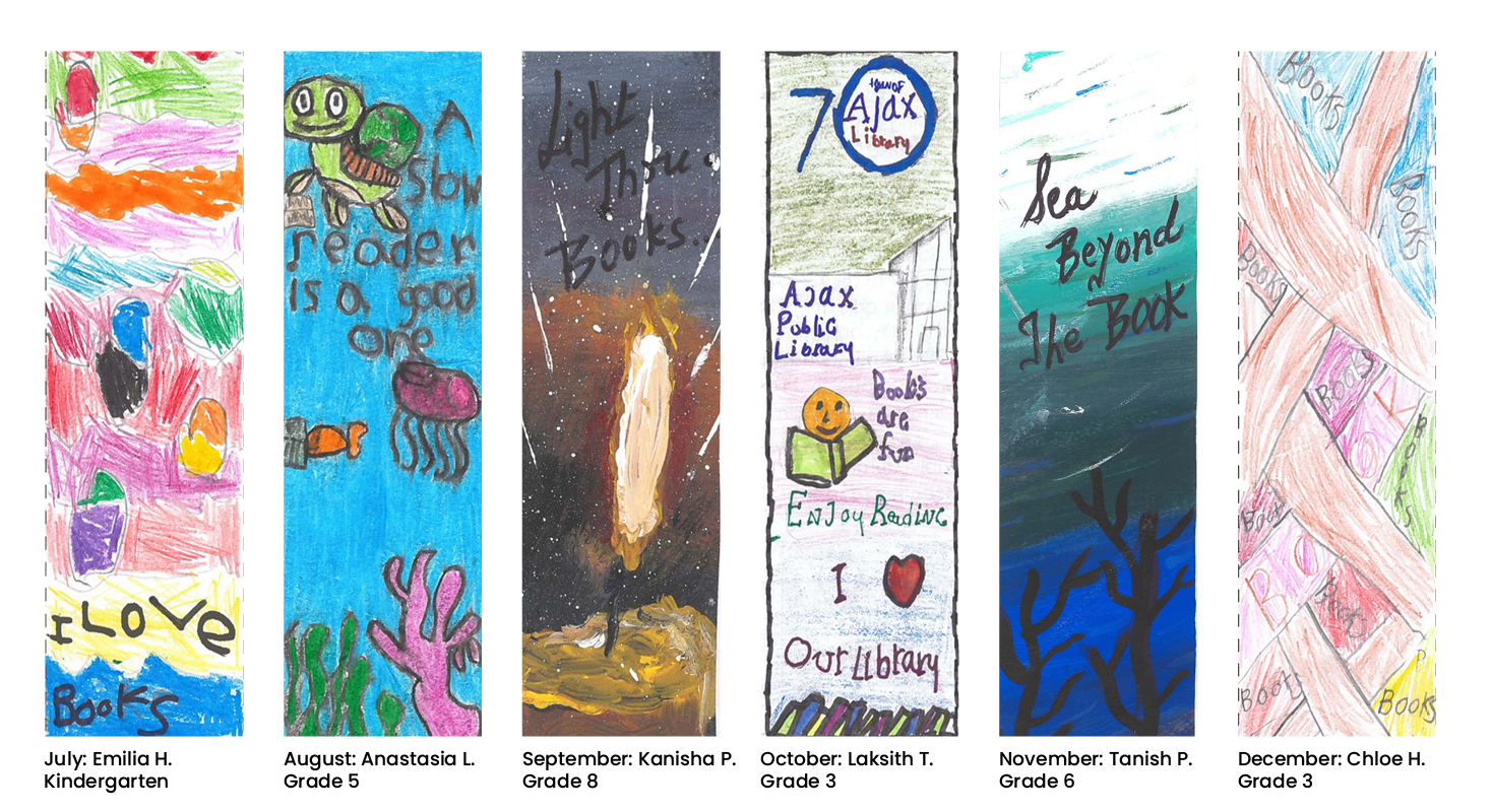 Design a Bookmark Contest! | Ajax Public Library